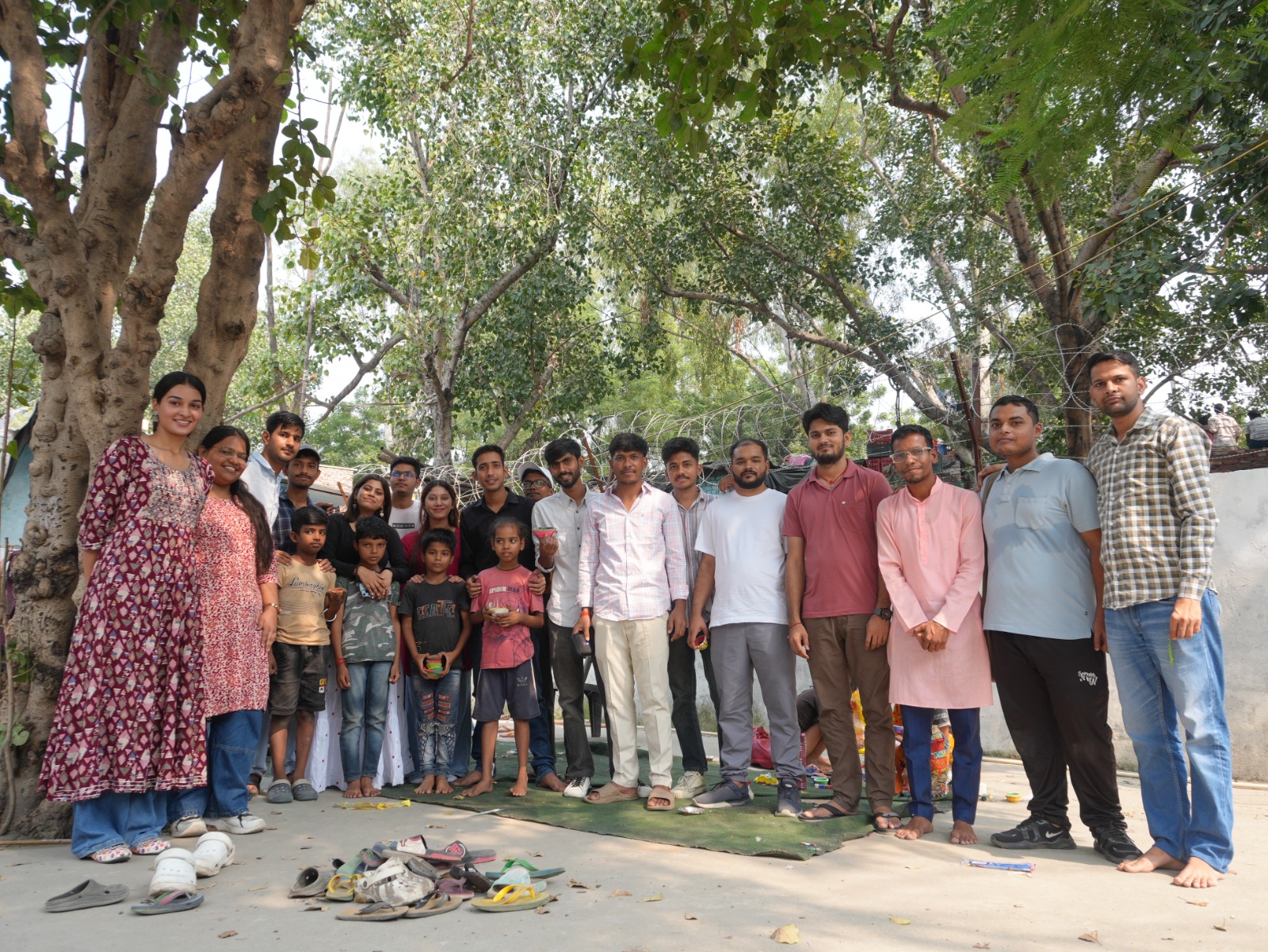 GPF Spreads Diwali Cheer with Slum Children at Mansarovar Park, Delhi ...