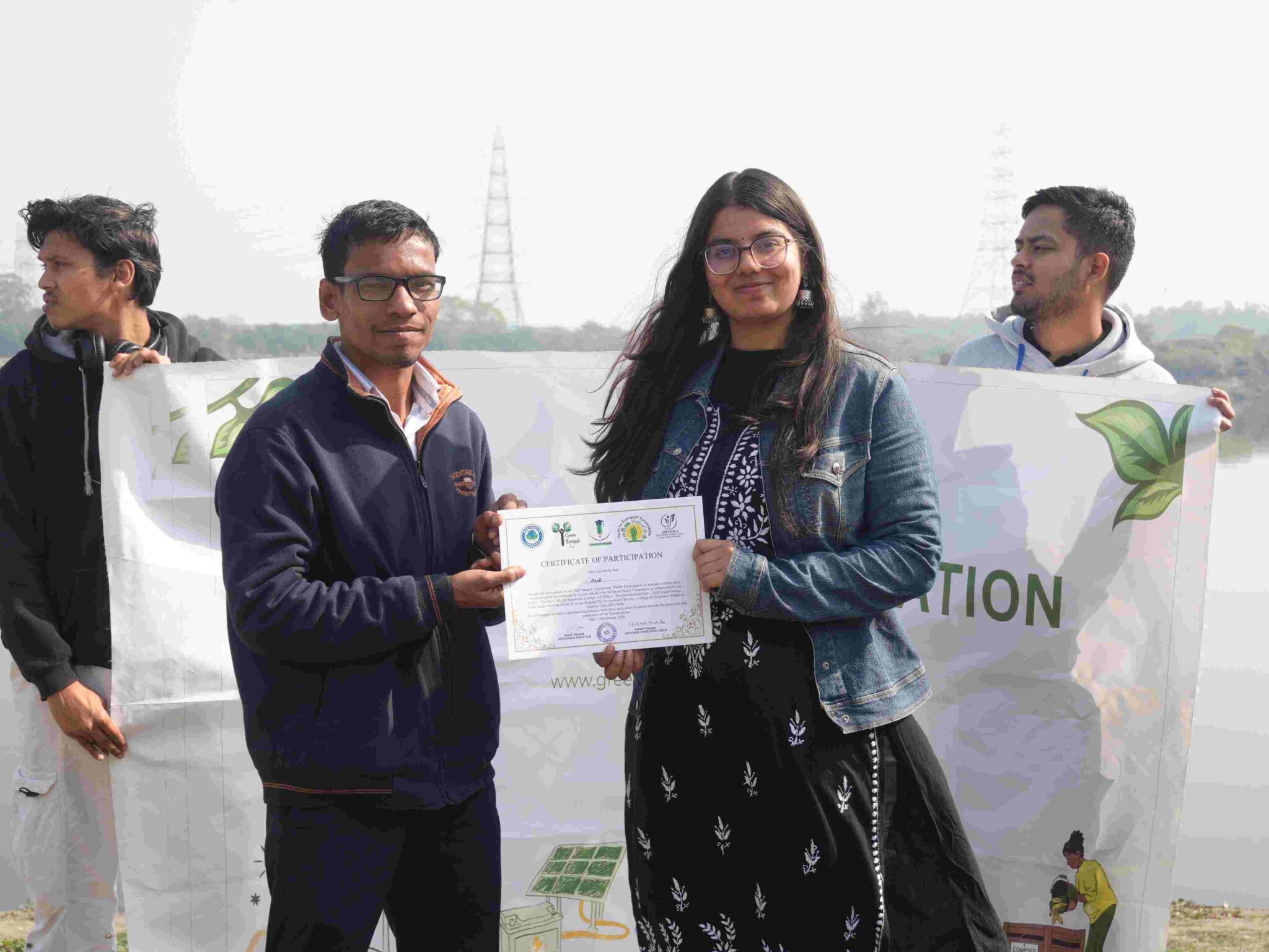 Youth-Led Yamuna Jal Chaupal Organized at ITO Ghat - Green Pencil ...